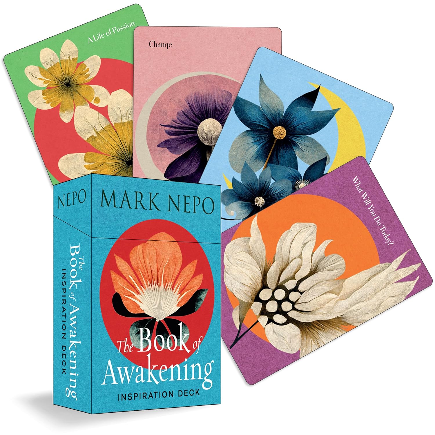 The Book of Awakening Inspiration Deck: (64 Full-Color Cards): Nepo, Mark: 9781590035870: Amazon ...