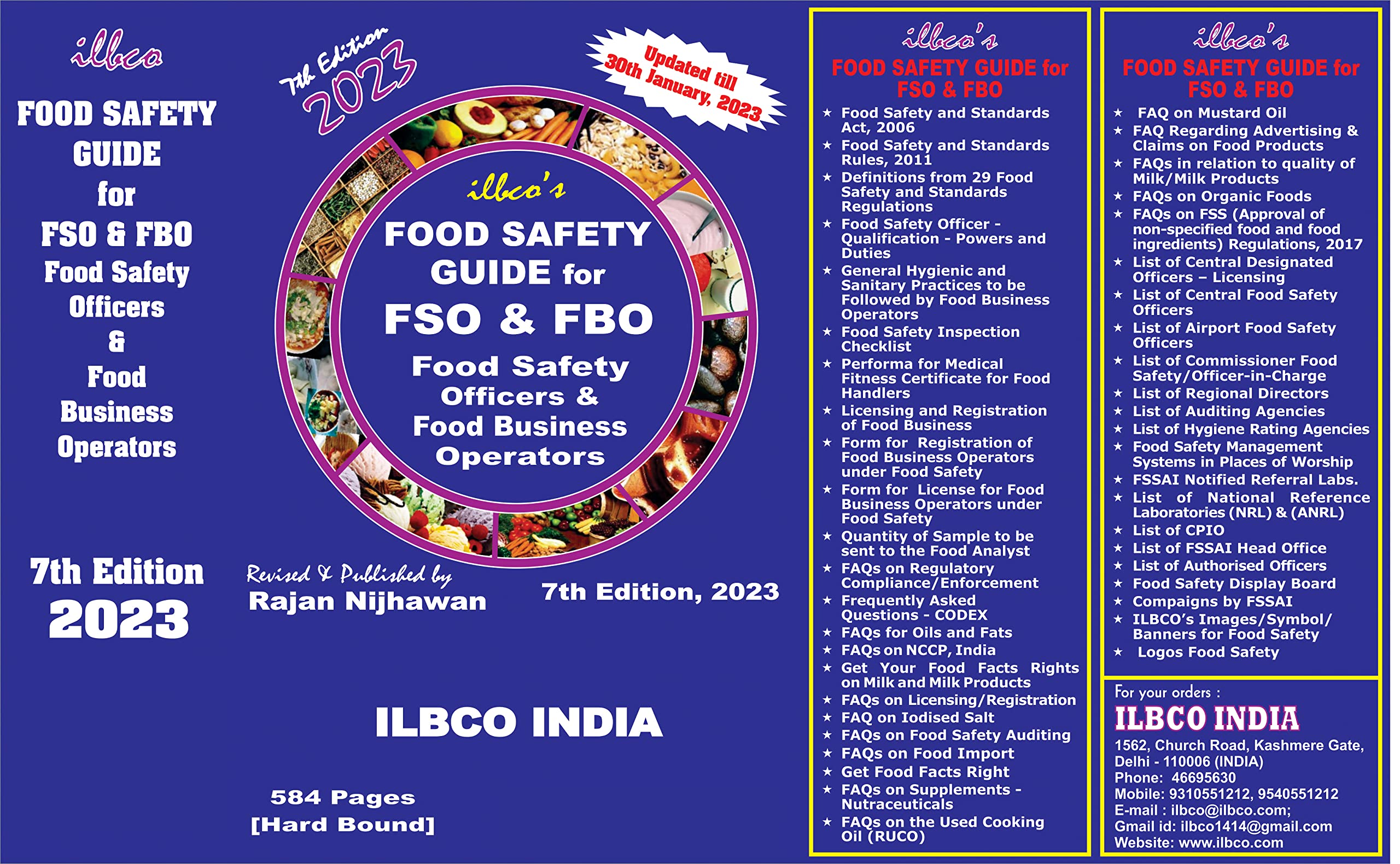 Buy Food Safety Guide for FSO & FBO – Food Safety Officers & Food ...