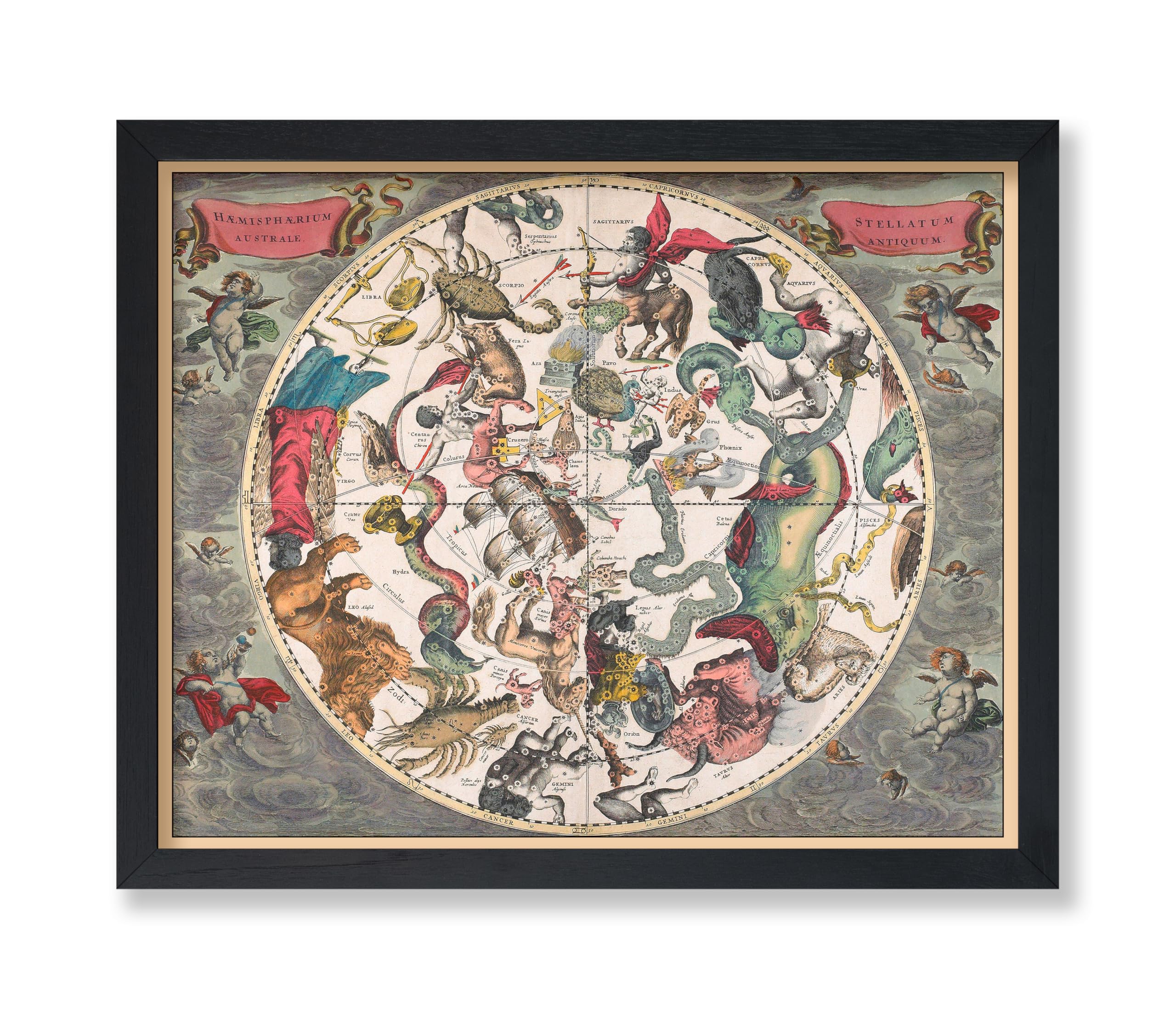 Amazon.com: Poster Master Celestial Map Print, 8x10 Unframed Art Print ...