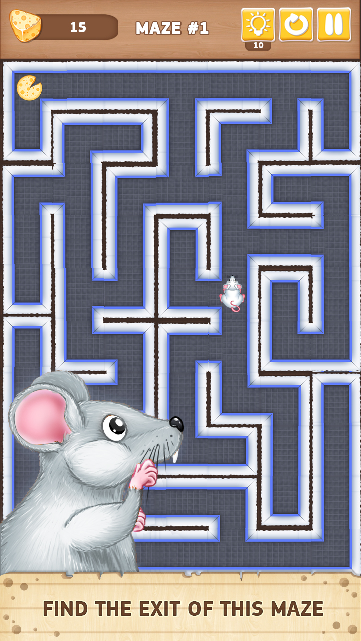 Cheesy Running Maze - Mouse Escaping Arcade Quest - App on Amazon Appstore