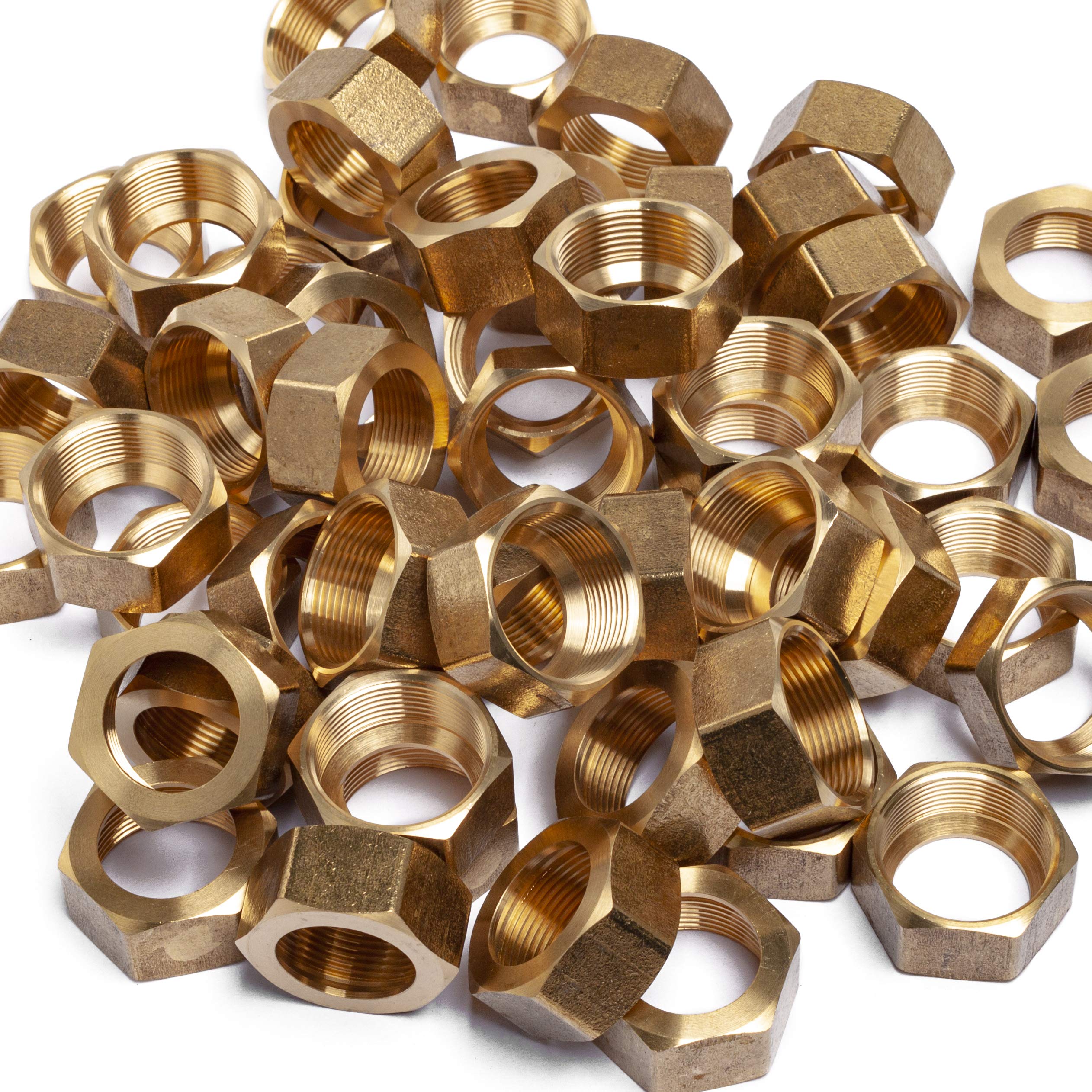 Amazon.com: LTWFITTING 7/8-Inch Brass Compression Nut,Brass Compression ...