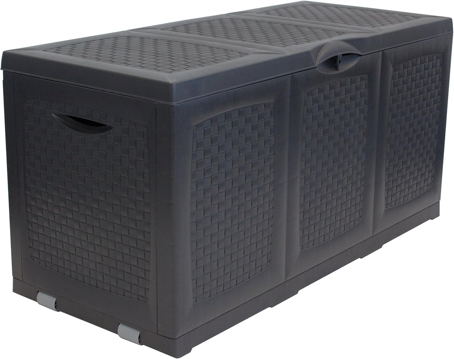 Amazon.com: Garden Plastic Storage Boxes with Lid Utility Chest Outdoor ...