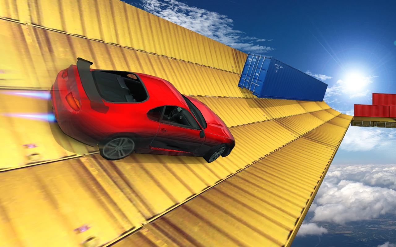 Impossible Stunts Racing Car Free: 3D Sky Tracks - App on Amazon Appstore