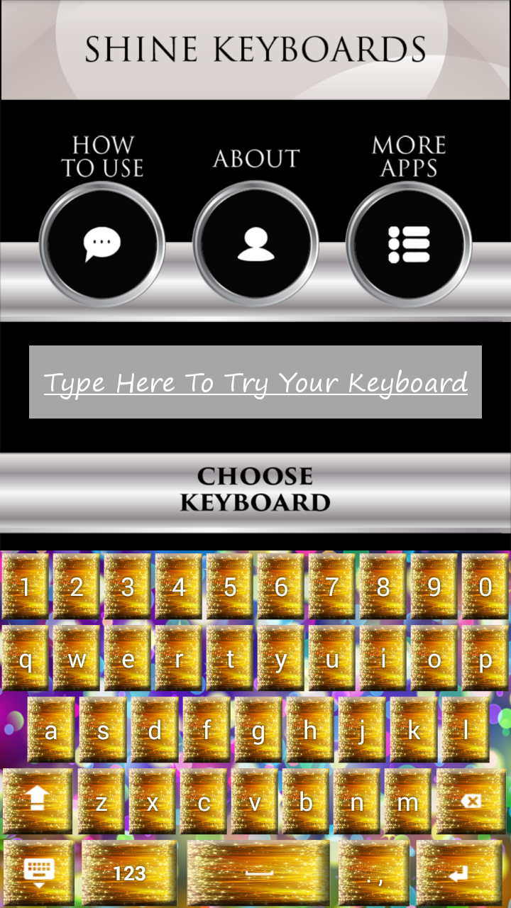 Shine Keyboards - Aplicativo na Amazon Appstore