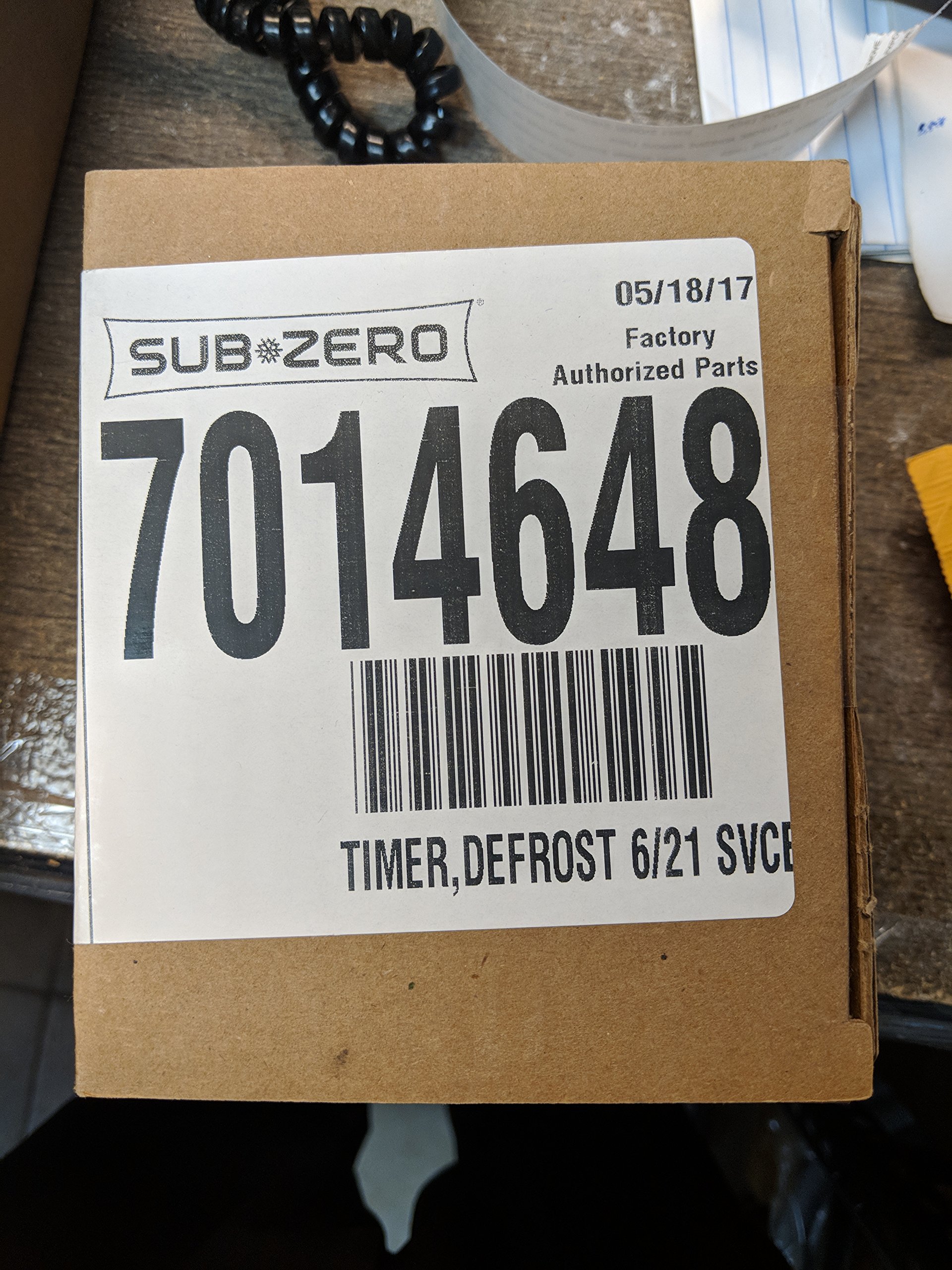 Snapklik.com : SUB-ZERO REFRIGERATOR DEFROST TIMER 7014648 OEM