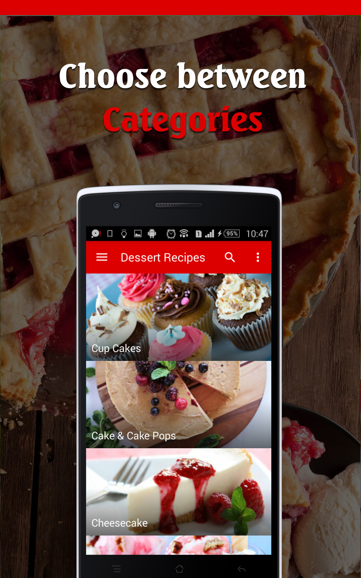 Dessert Recipes for free !! - App on Amazon Appstore