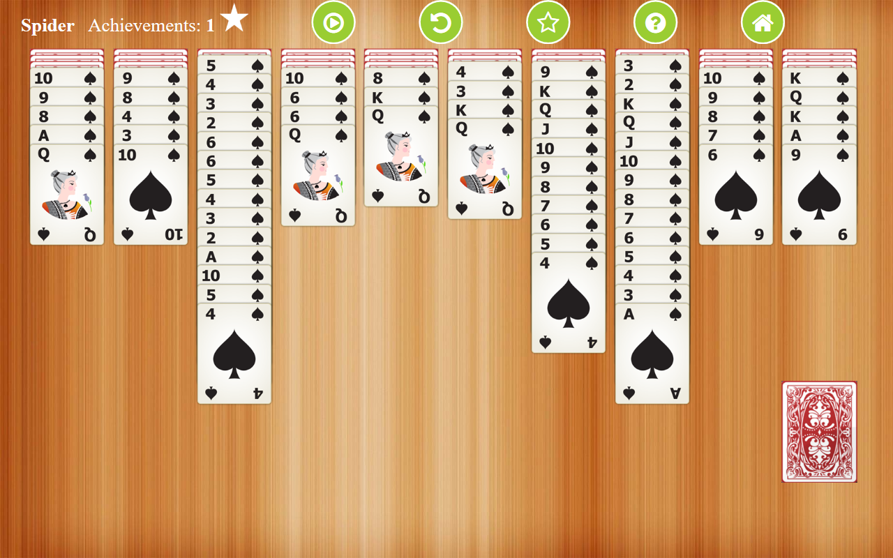 Spider Solitaire - App on Amazon Appstore