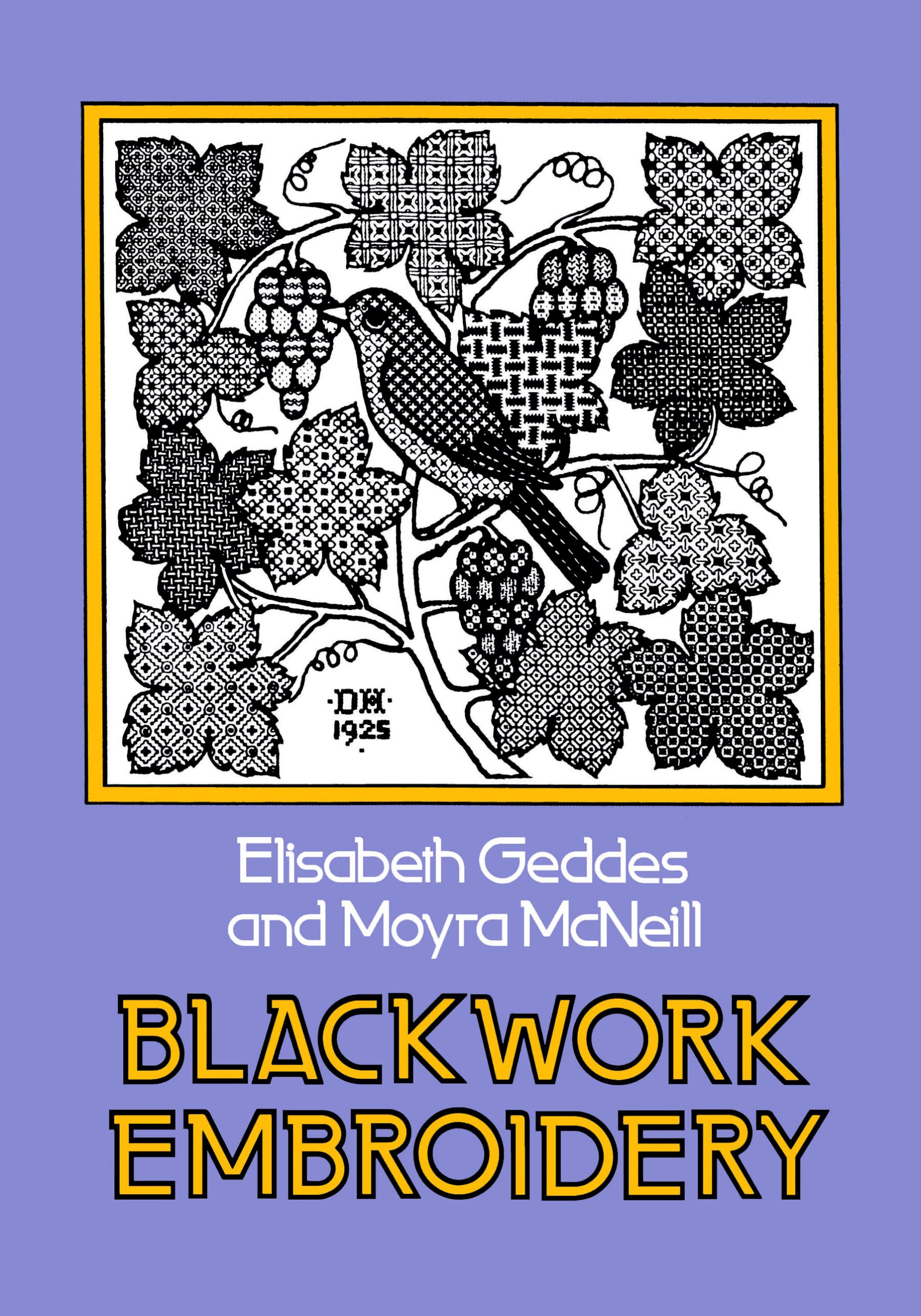 Blackwork Embroidery: Amazon.co.uk: Geddes, Elisabeth: 9780486232454: Books