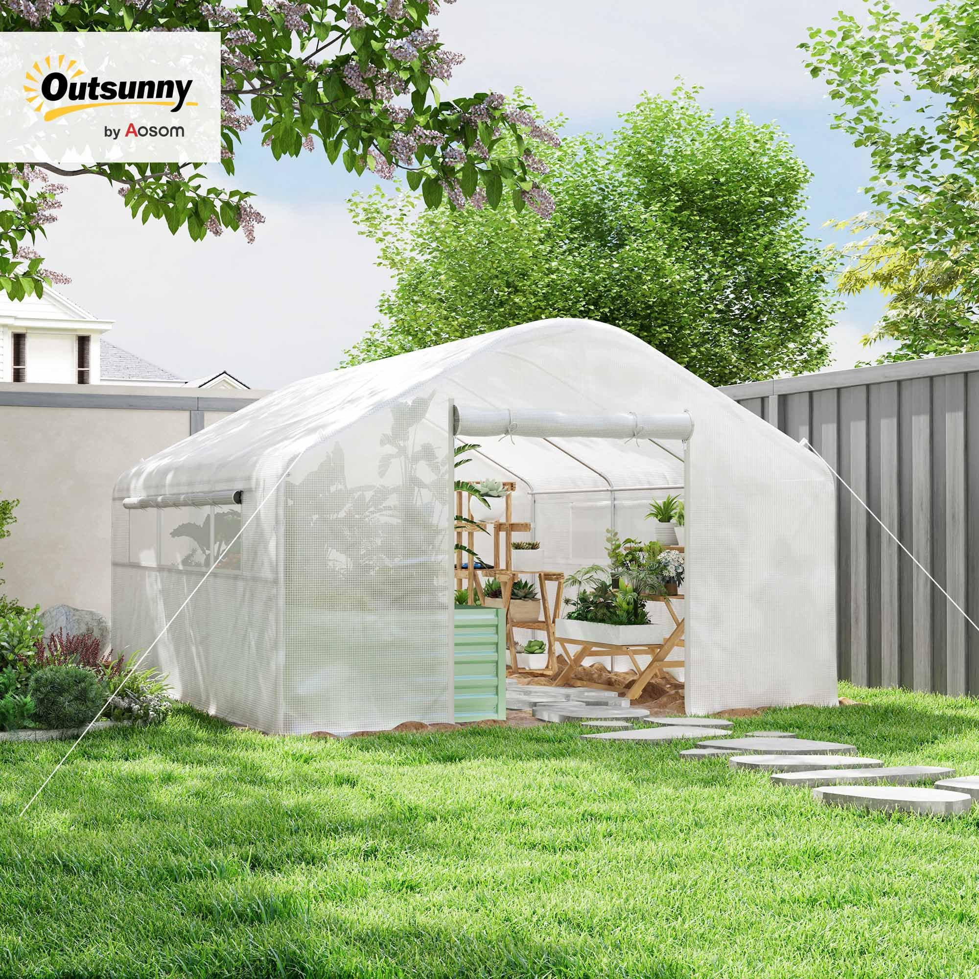 10 X 20 Conduit Hoop House DIY 10x20 Greenhouse Kit How To Build