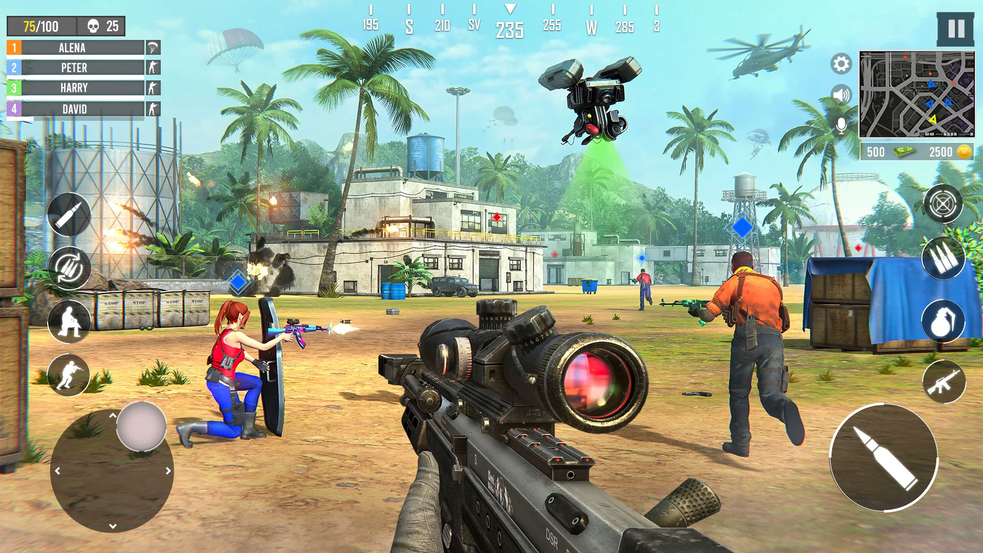 FPS Shooting Games Offline: Modern Strike Guns Games. Play as a master gun shooter in new game ...
