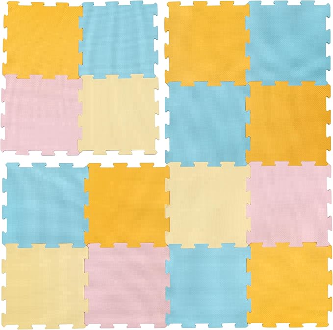 Amazon.com: Enovoe Baby Play Mat - Colorful Foam Play Mats for Babies ...
