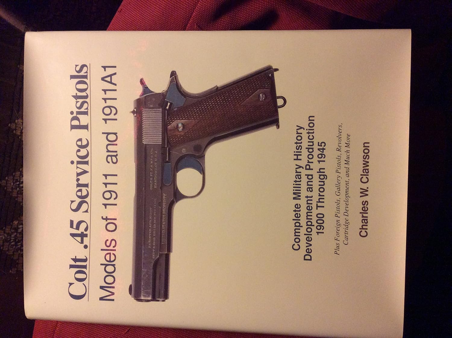 Colt 45 Service Pistols: Models of 1911 and 1911A1: Clawson, Charles W ...