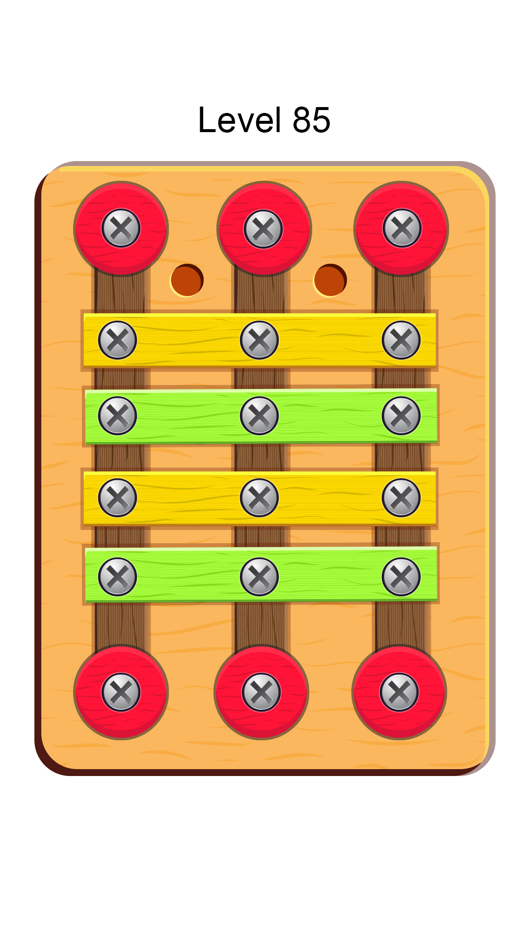 Wood Nuts & Bolts: Screw Master Puzzle Game - Unscrew Wood Bar Sorting ...