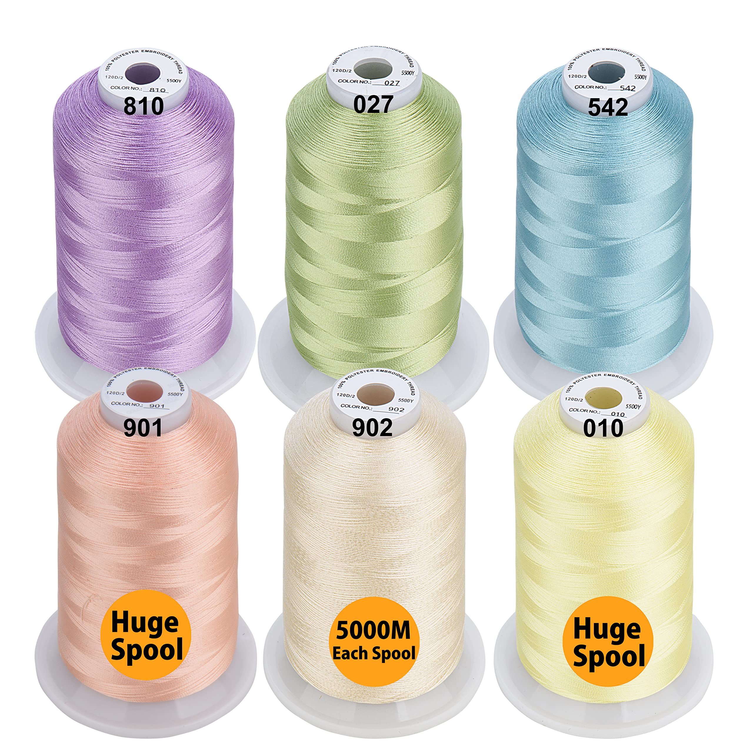 Amazon.com: Simthread - 33 Selections - Various Assorted Color Packs of ...