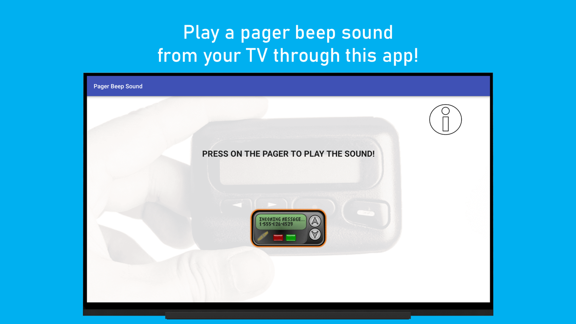 Pager Beep Sound - App on the Amazon Appstore
