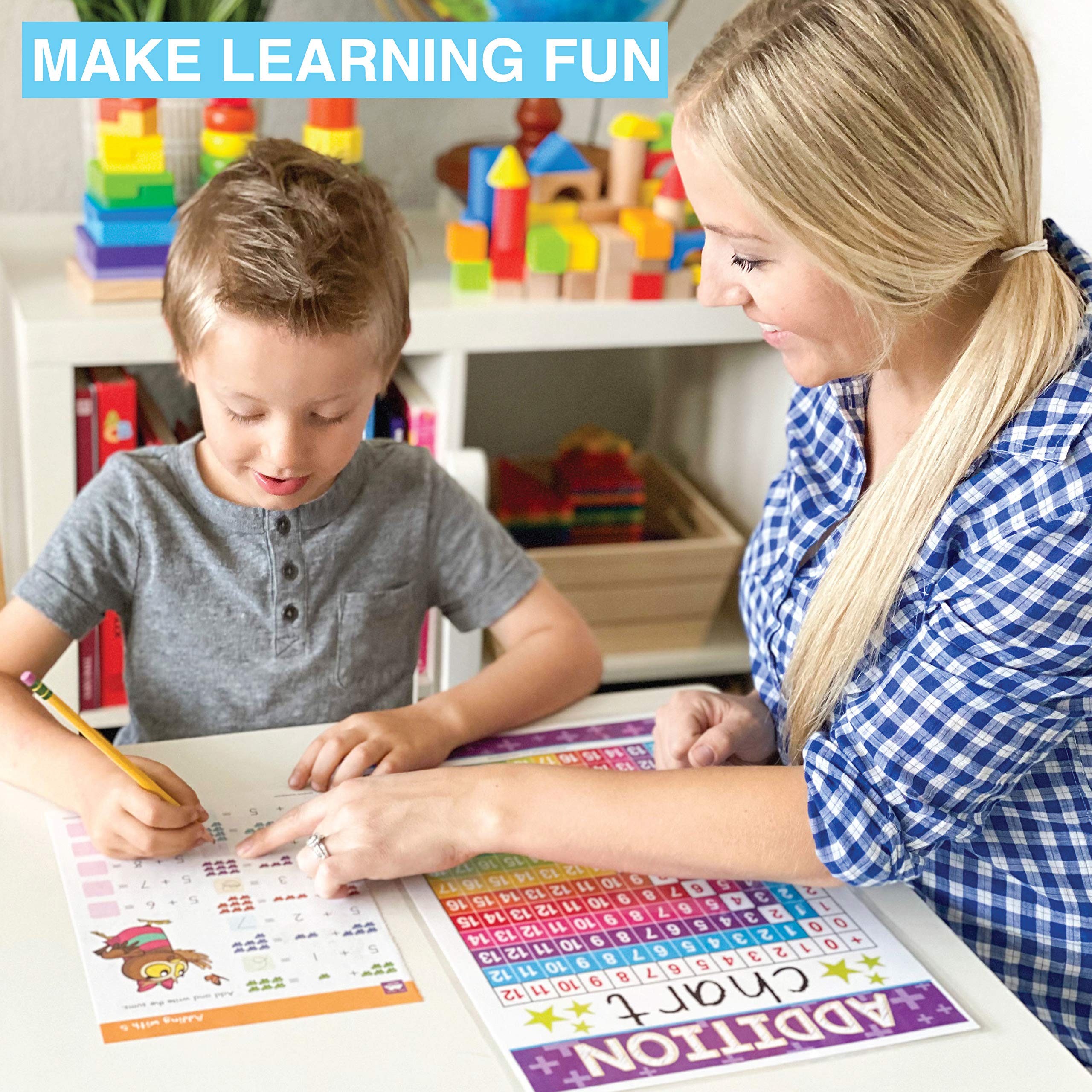 12 Math Educational Posters, Classroom Decoration Essentials Pack For ...