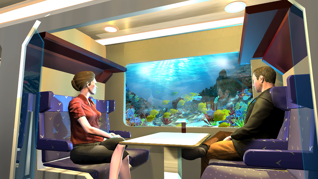 USA Bullet Train Simulator UnderWater Pro 2019: Aqua Rush Passenger ...