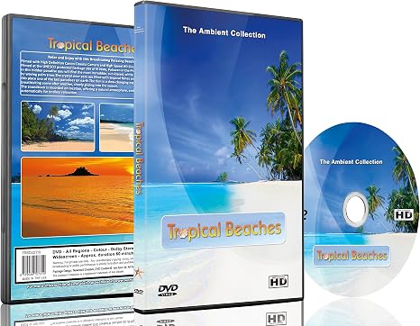 Beach DVD - Tropical Beaches with relaxing Videos of Nature Scenery and ...