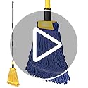Commercial Mop, Heavy Duty Industrial Mop Consisting of 2 Heads with ...