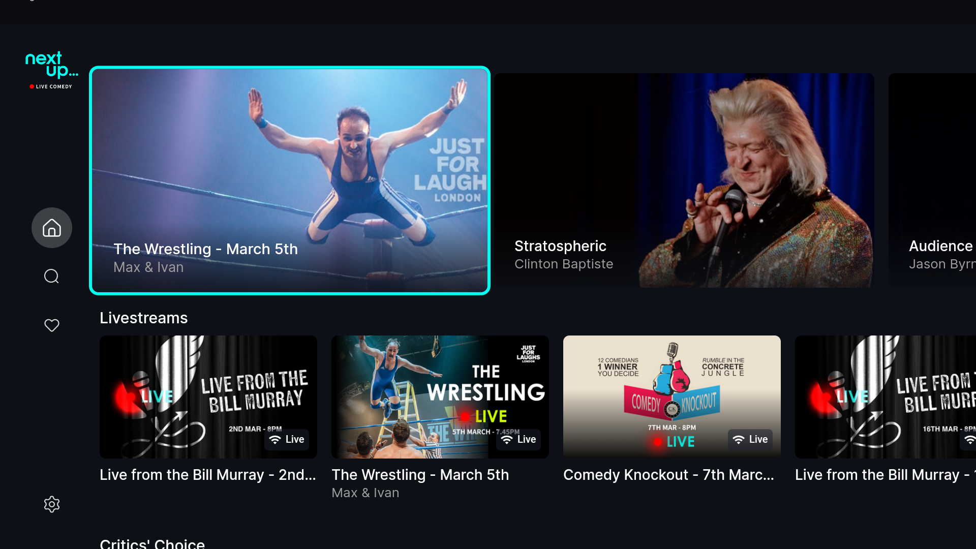 NextUp Comedy:Amazon.co.uk:Appstore for Android