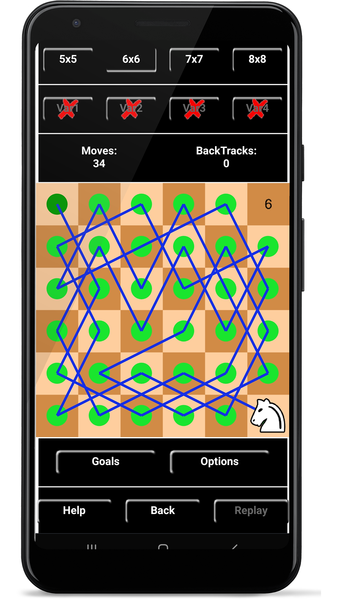 Knight's Tour Chess Puzzle Board Games - App on Amazon Appstore