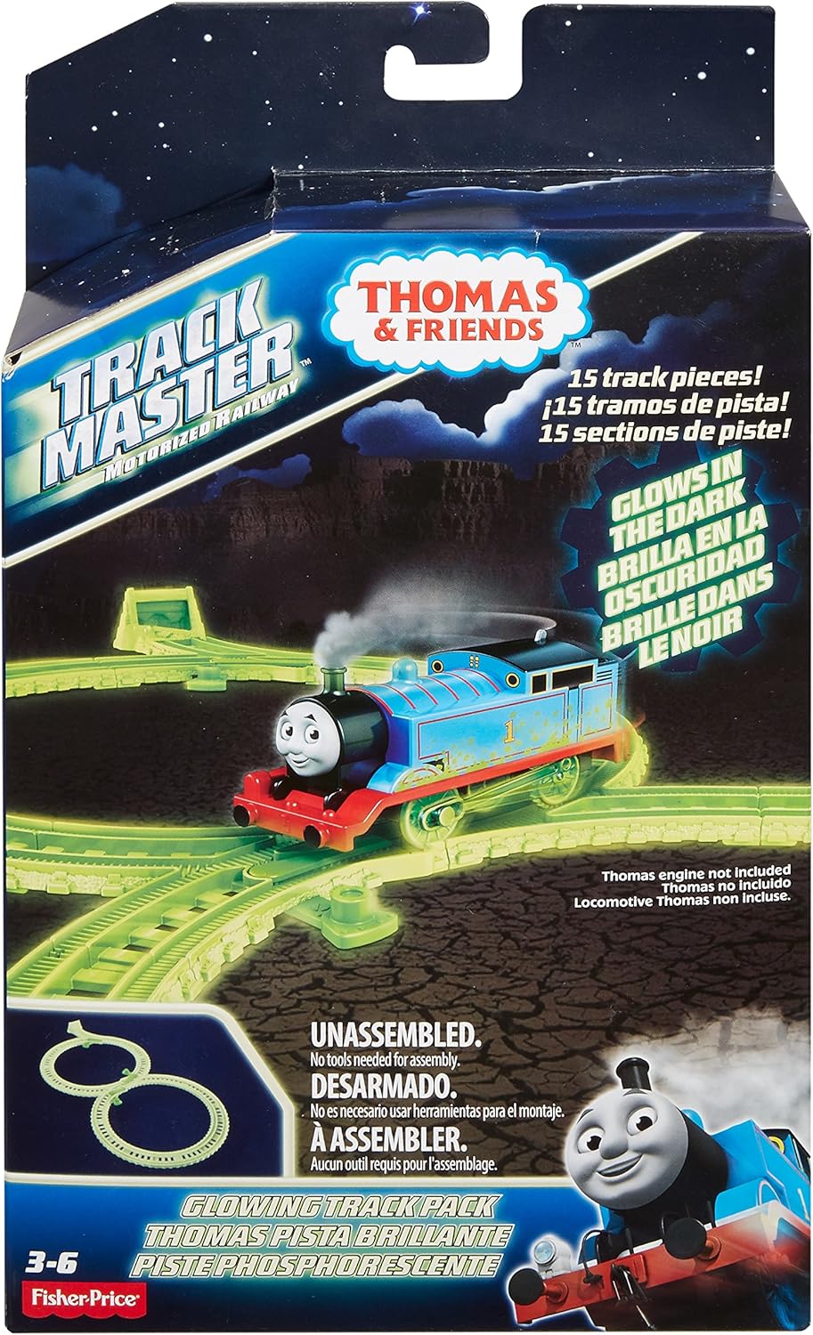 Buy Thomas & Friends TrackMaster, Glowing Track Pack Online in India ...