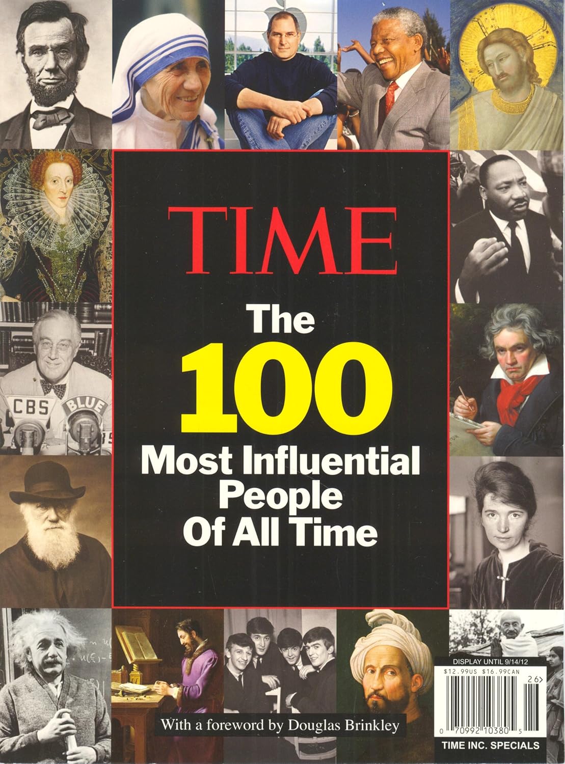 The 100 Most Influential People of All Time (Time Magazine,2012 ...