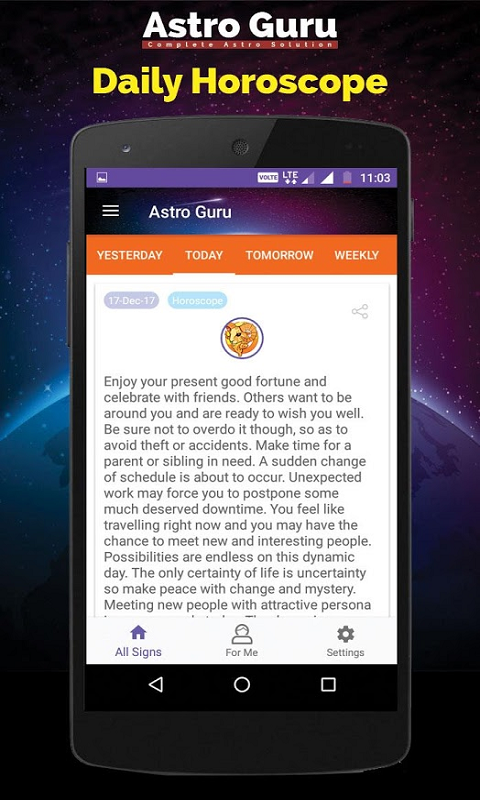 Astro Guru Daily Horoscope - App on Amazon Appstore