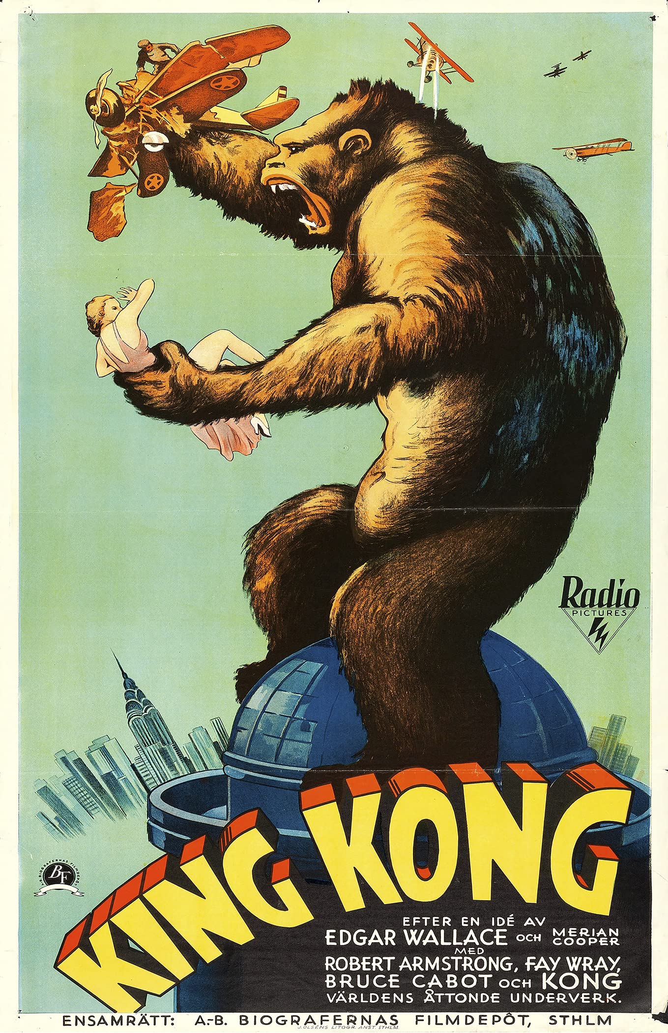 Affiche De King Kong 1933