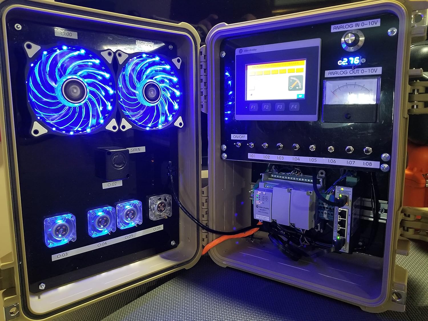 Amazon.com: AB PLC Training Kit With Micro820 PLC & Panelview HMI ...