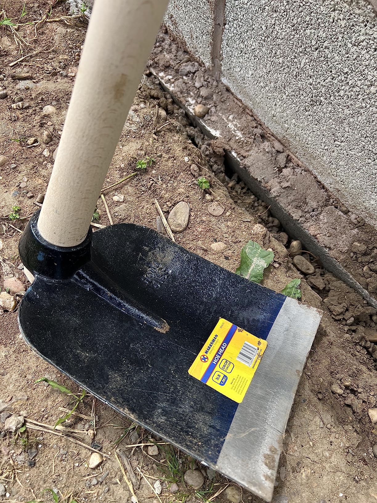 Srendi® Full Size Digging Hoe with Wooden Handle - 120cm GARDEN ...