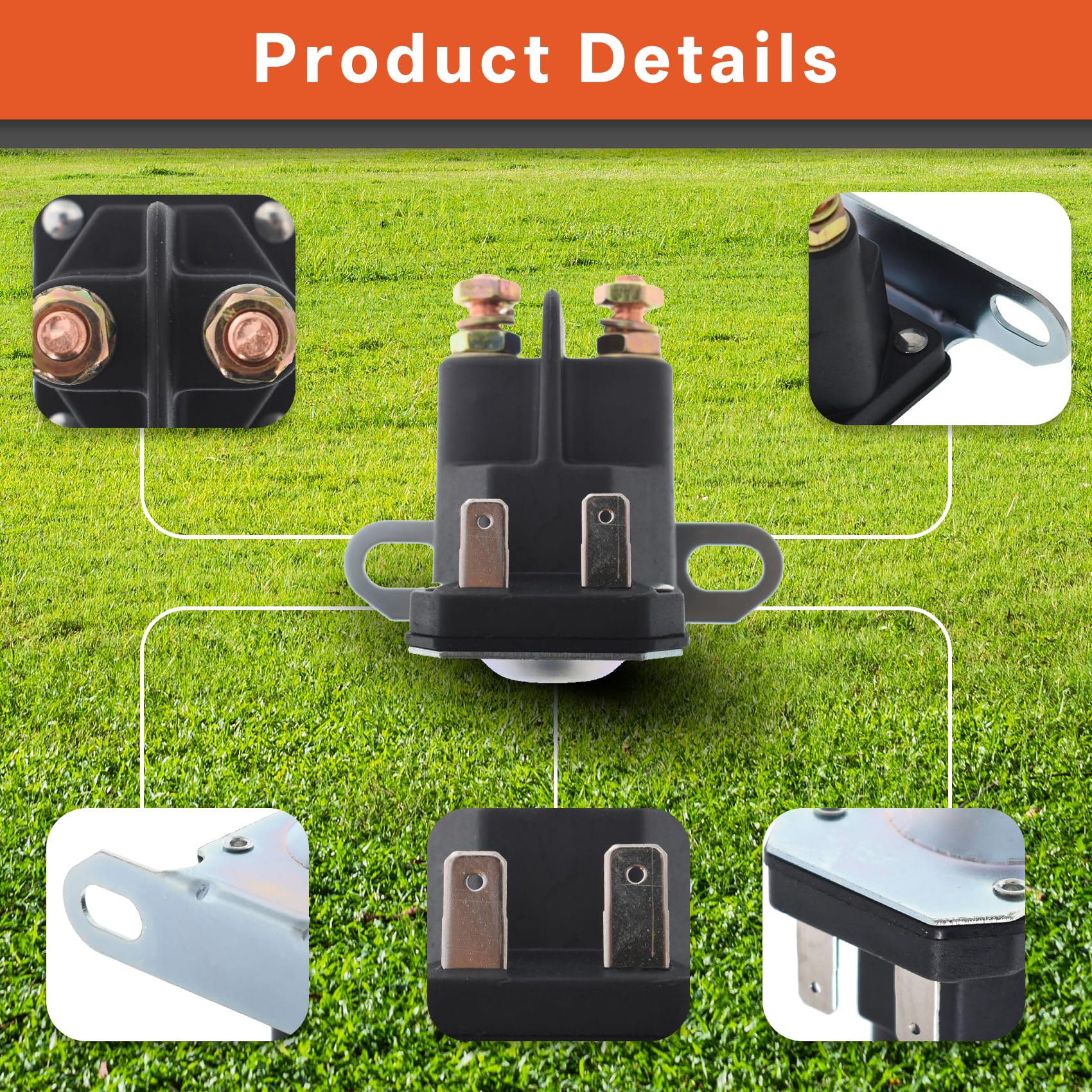 Snapklik.com : Labwork 12V Starter Solenoid Replacement For Cub Cadet ...