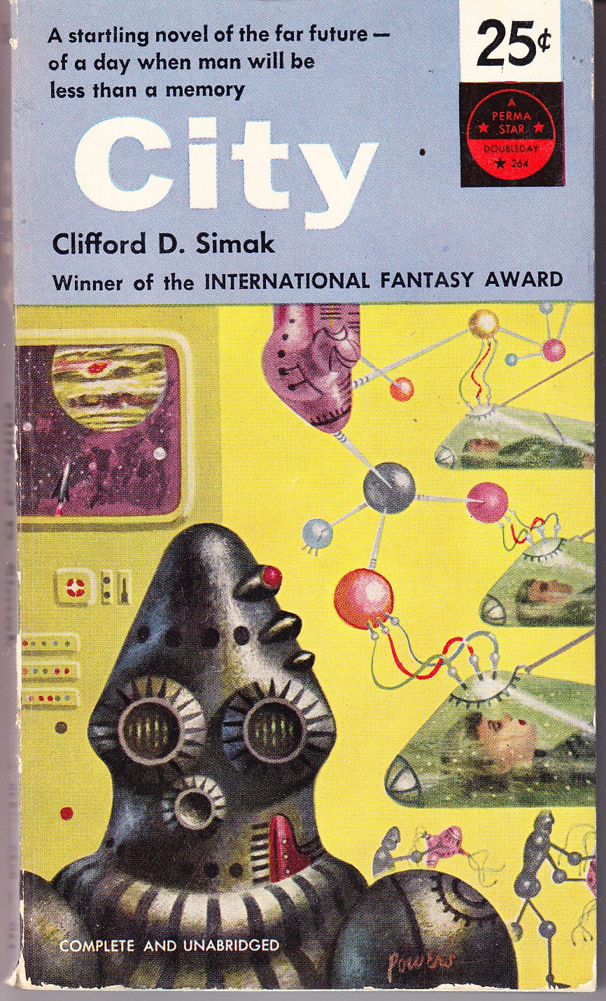 City (Perma Star 264): Clifford D. Simak, Richard Powers: Amazon.com: Books