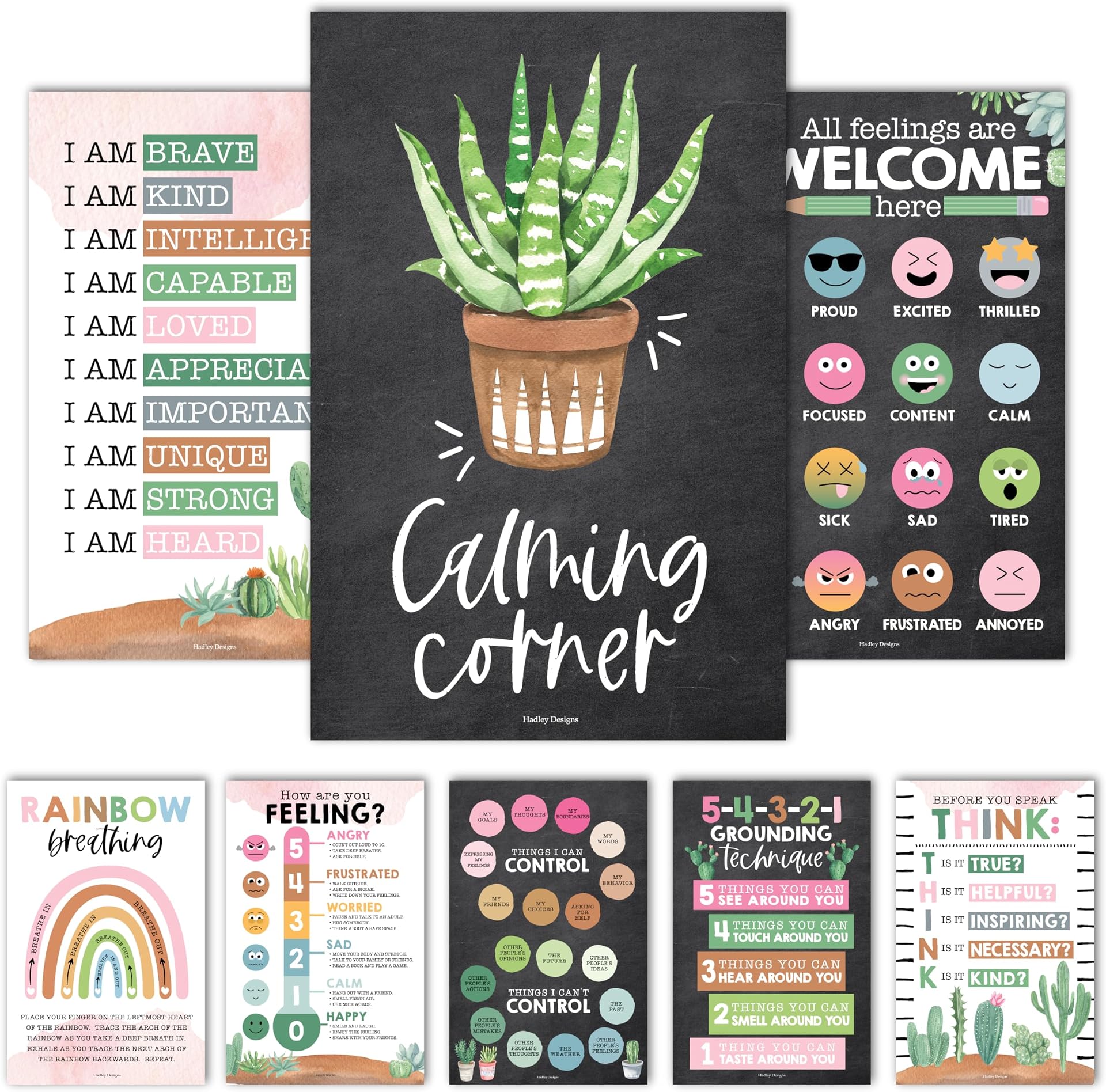 Cactus Calming Corner Posters | Desertcart Kenya