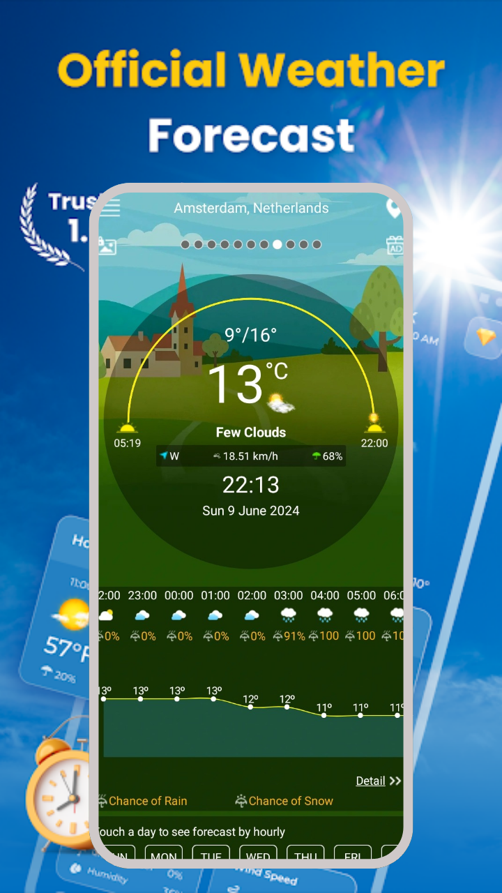 Accurate Weather | Live Radar - App on Amazon Appstore