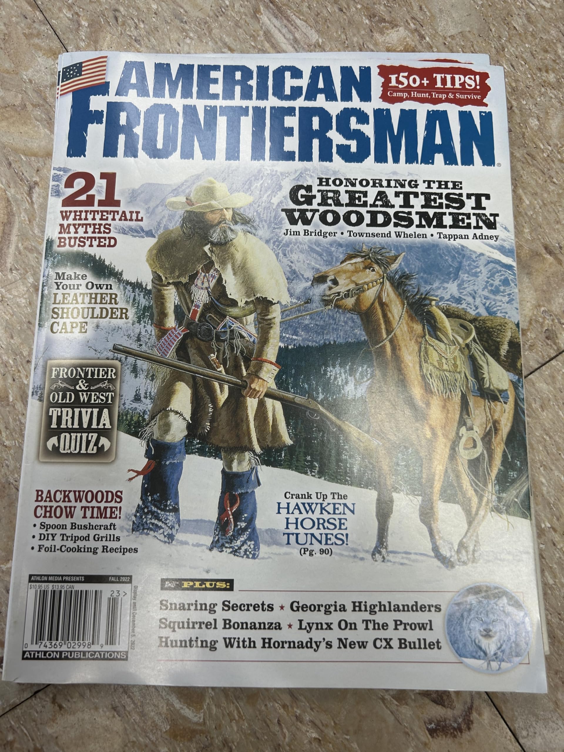 American frontiersman Magazine 2022 Fall (23) 150+ tips camp, hunt ...