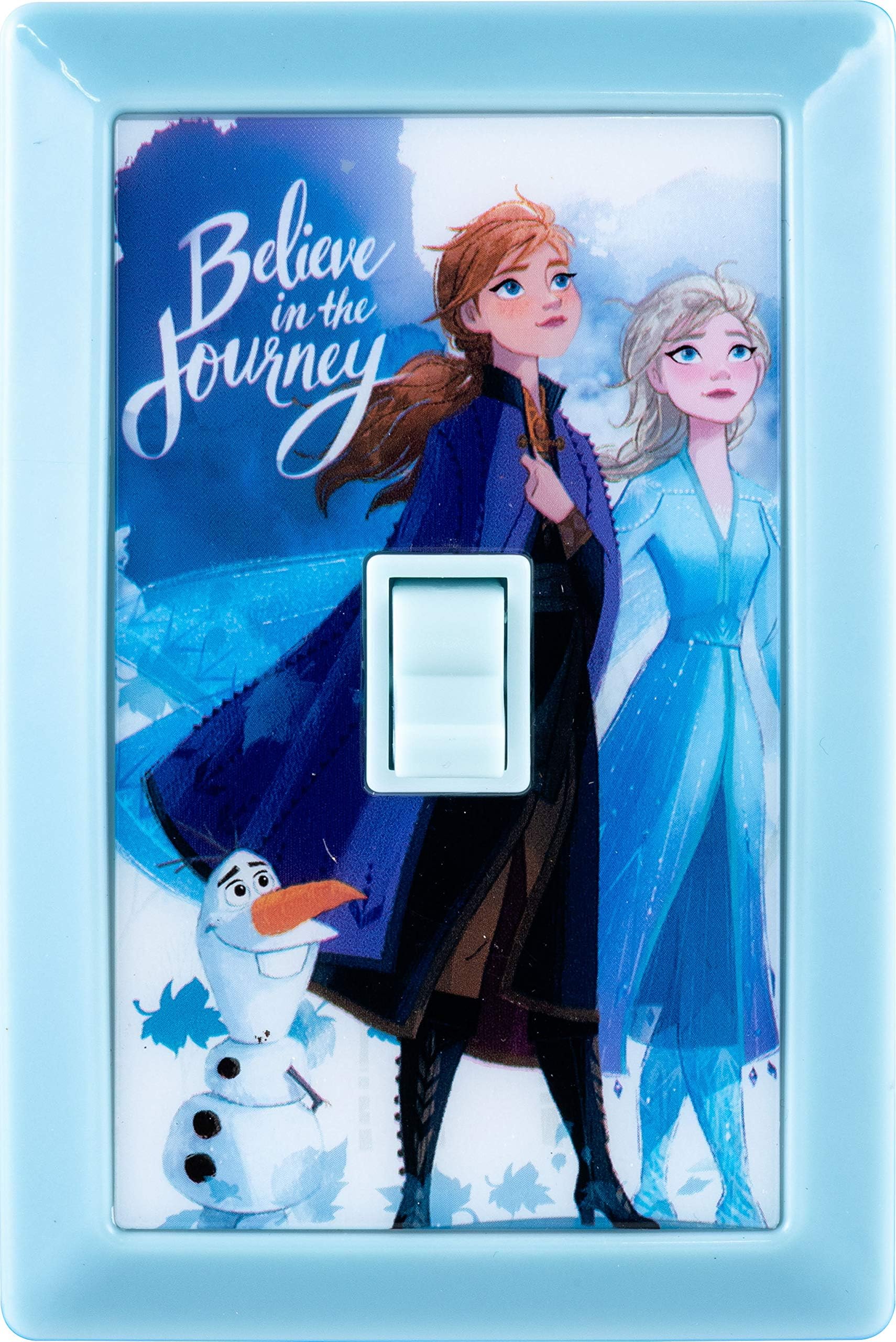 Disney Disney Blue, Frozen 2, LED Night Light Switch, Battery Operated ...