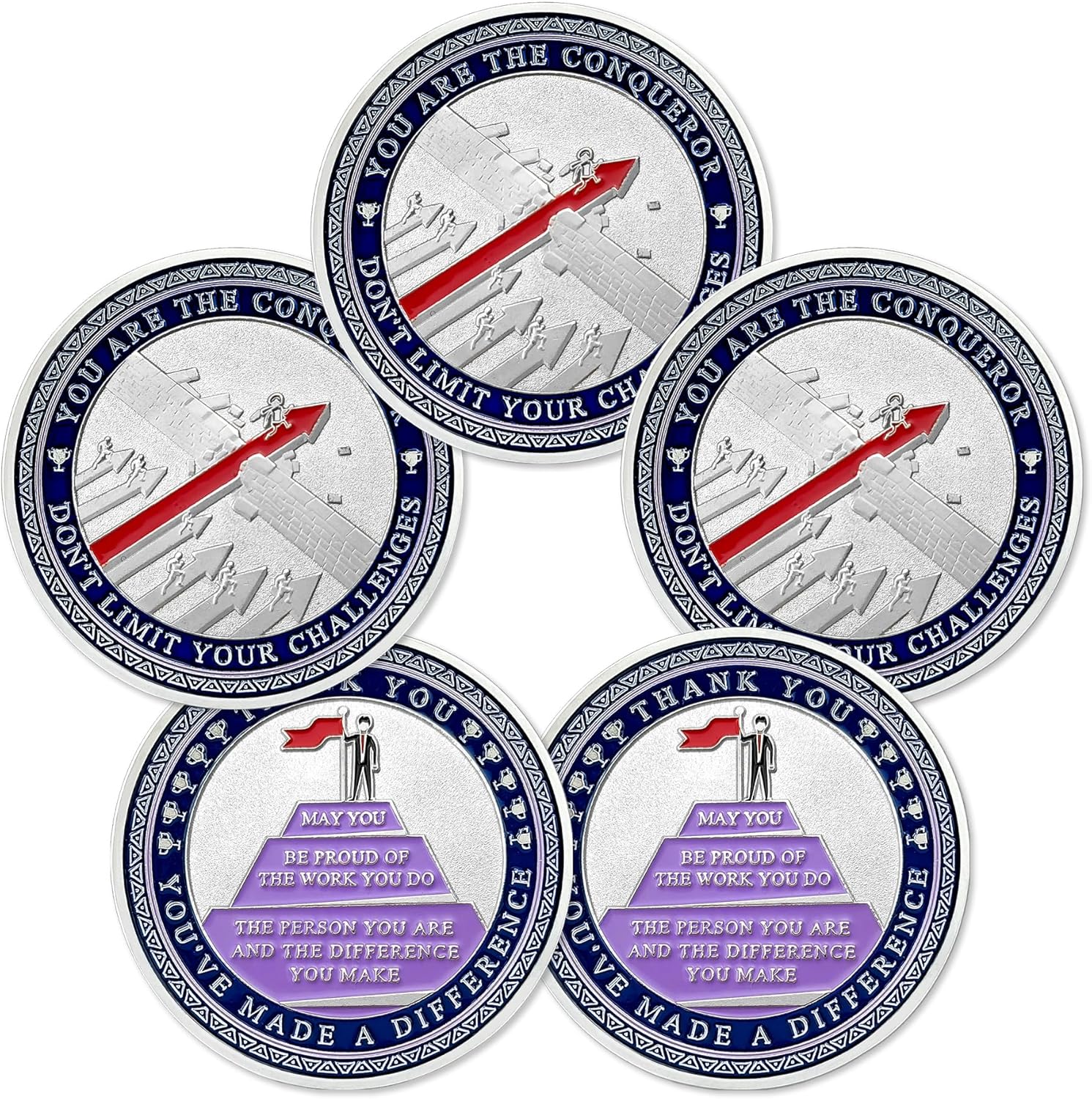 Amazon.com : BHealthLife 5 Pcs Employee Appreciation Coins Gift Set ...