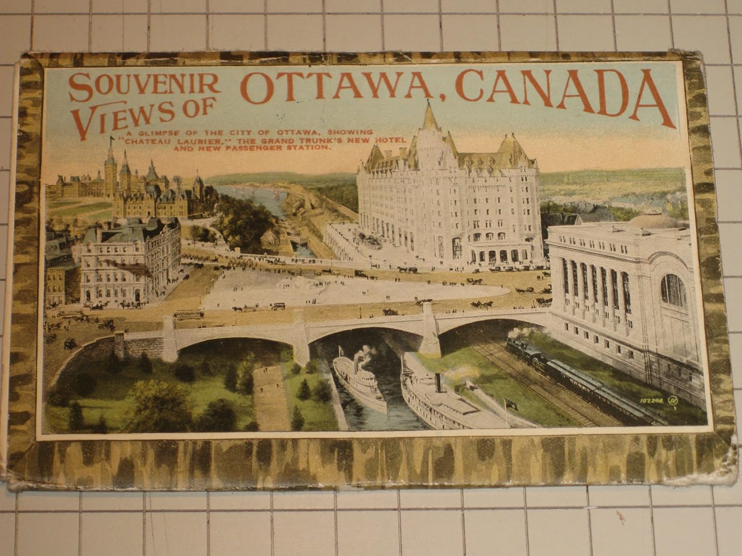 Circa 1920's Souvenir Views of Ottawa, Canada Postcards: Valentine ...