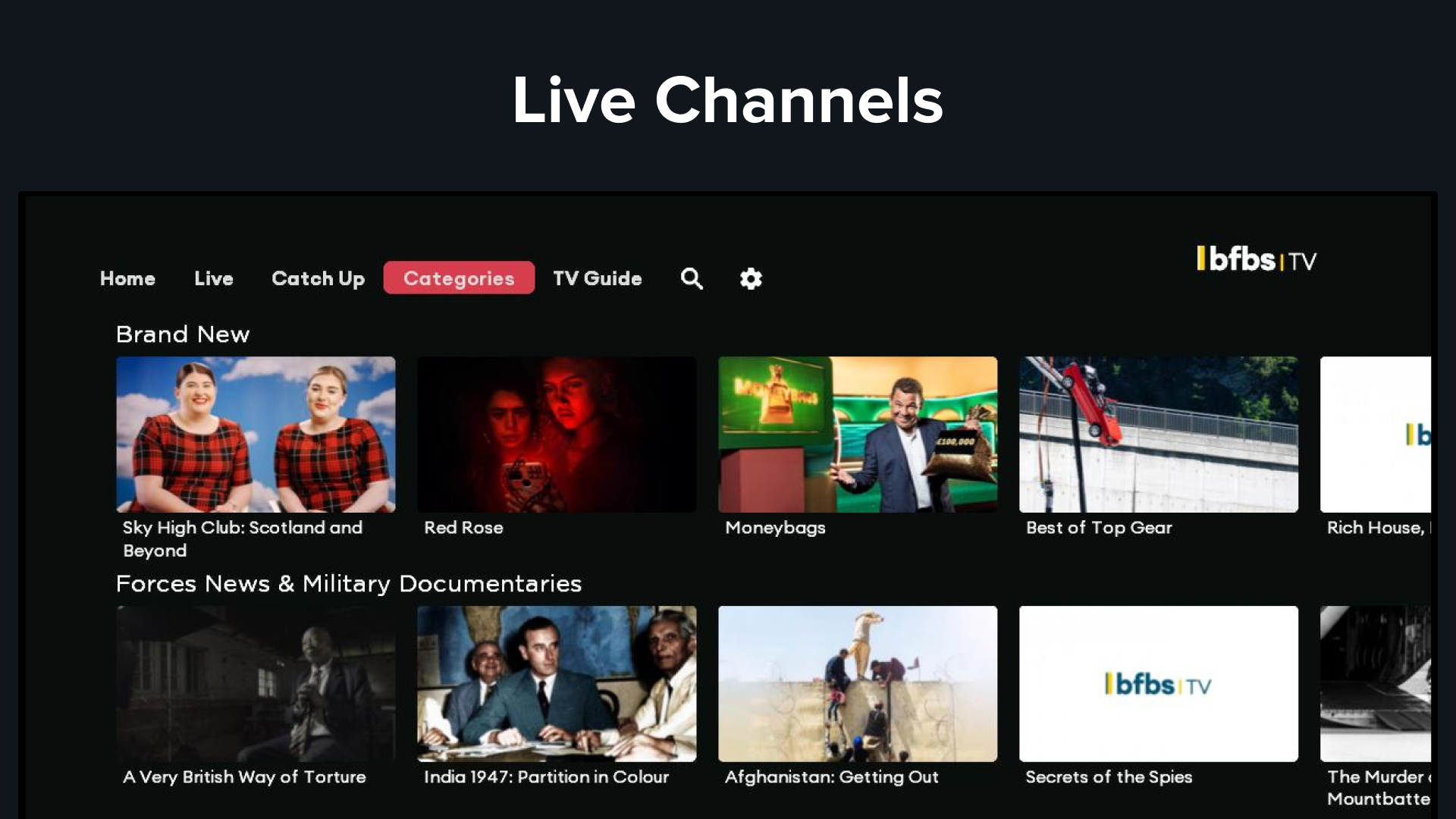 BFBS TV Player - App on Amazon Appstore