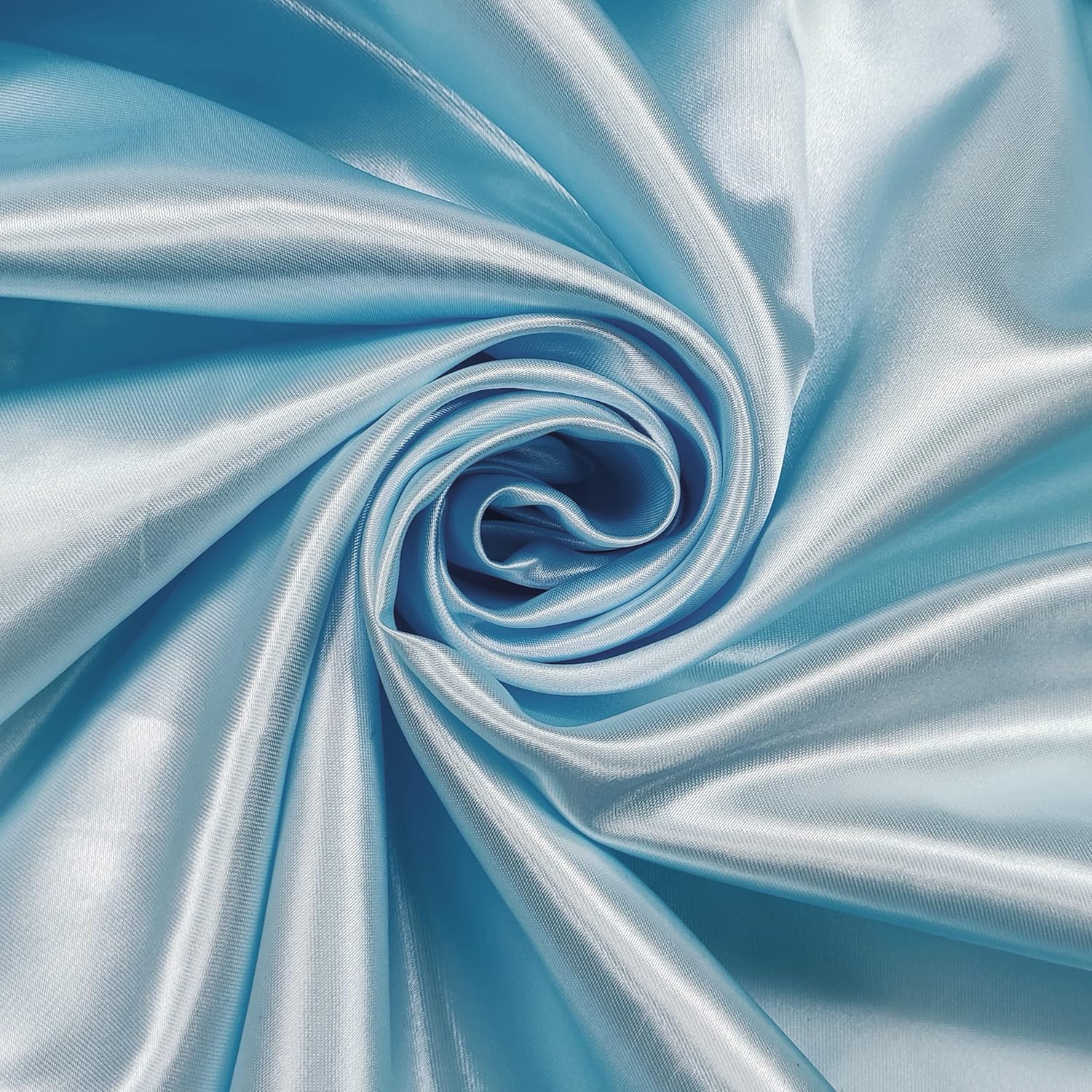 Panini Tessuti, Tessuto Raso Satin tinta unita in 40 colori - venduto ...