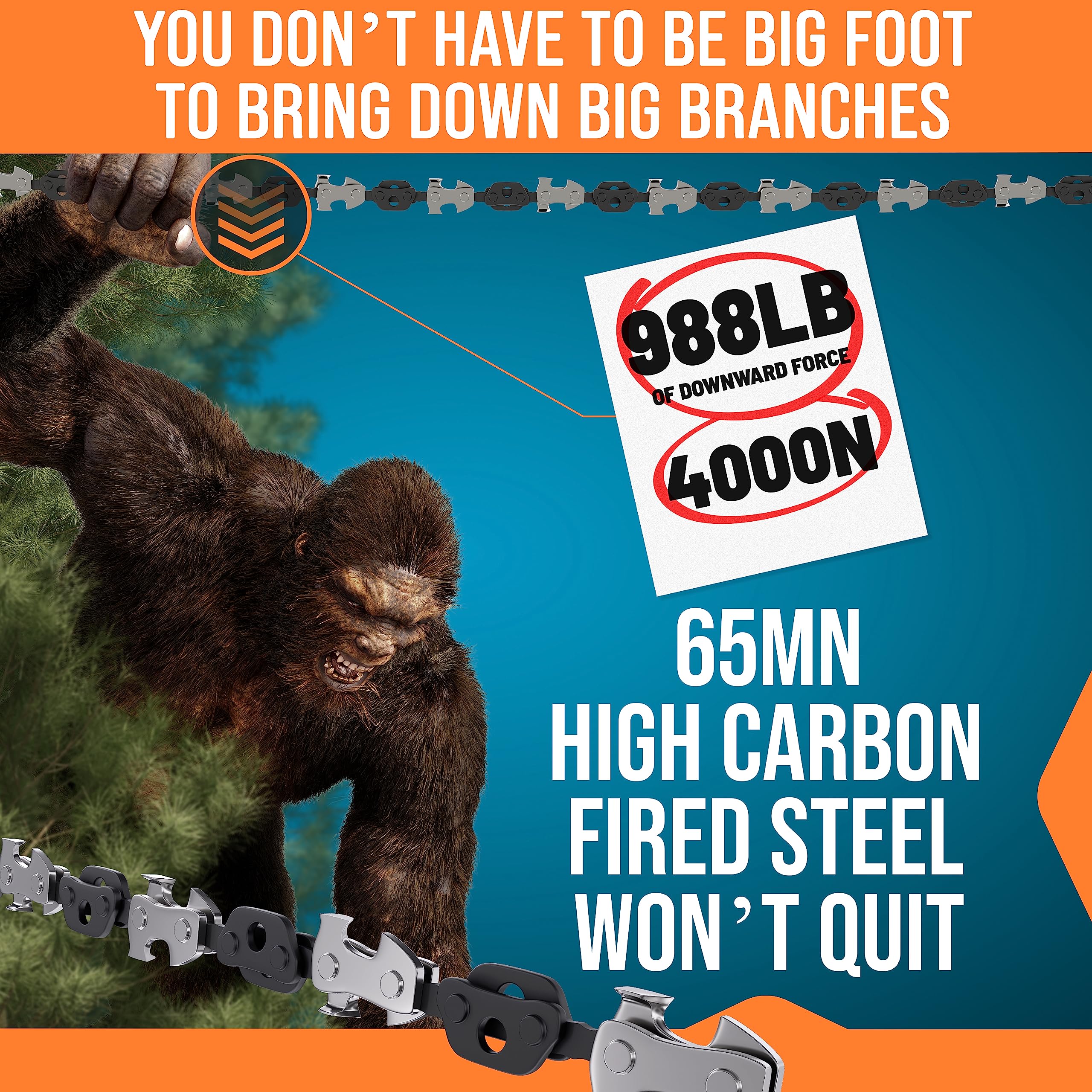 Snapklik.com : CAMPNDOOR High Limb Rope Saw 53 In - Zero Effort 360 ...