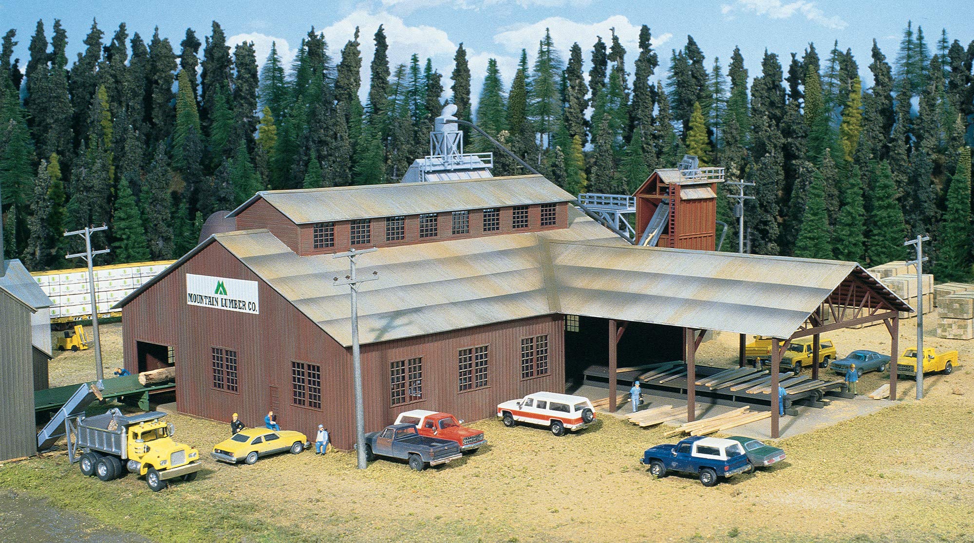 Ho Scale Simpson Timber
