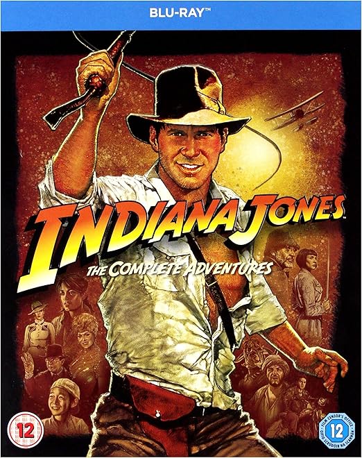 Indiana Jones: The Complete Adventures [Blu-ray] [1981] [Region Free ...