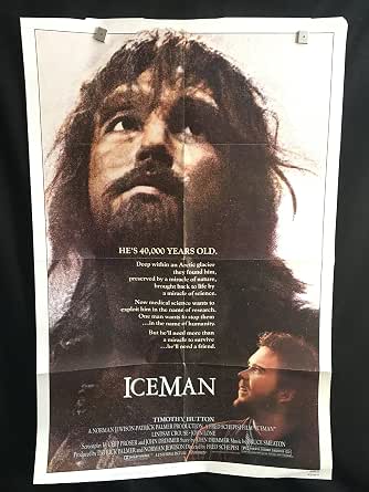 Iceman 1984 Original Vintage One Sheet Movie Poster, Caveman ...