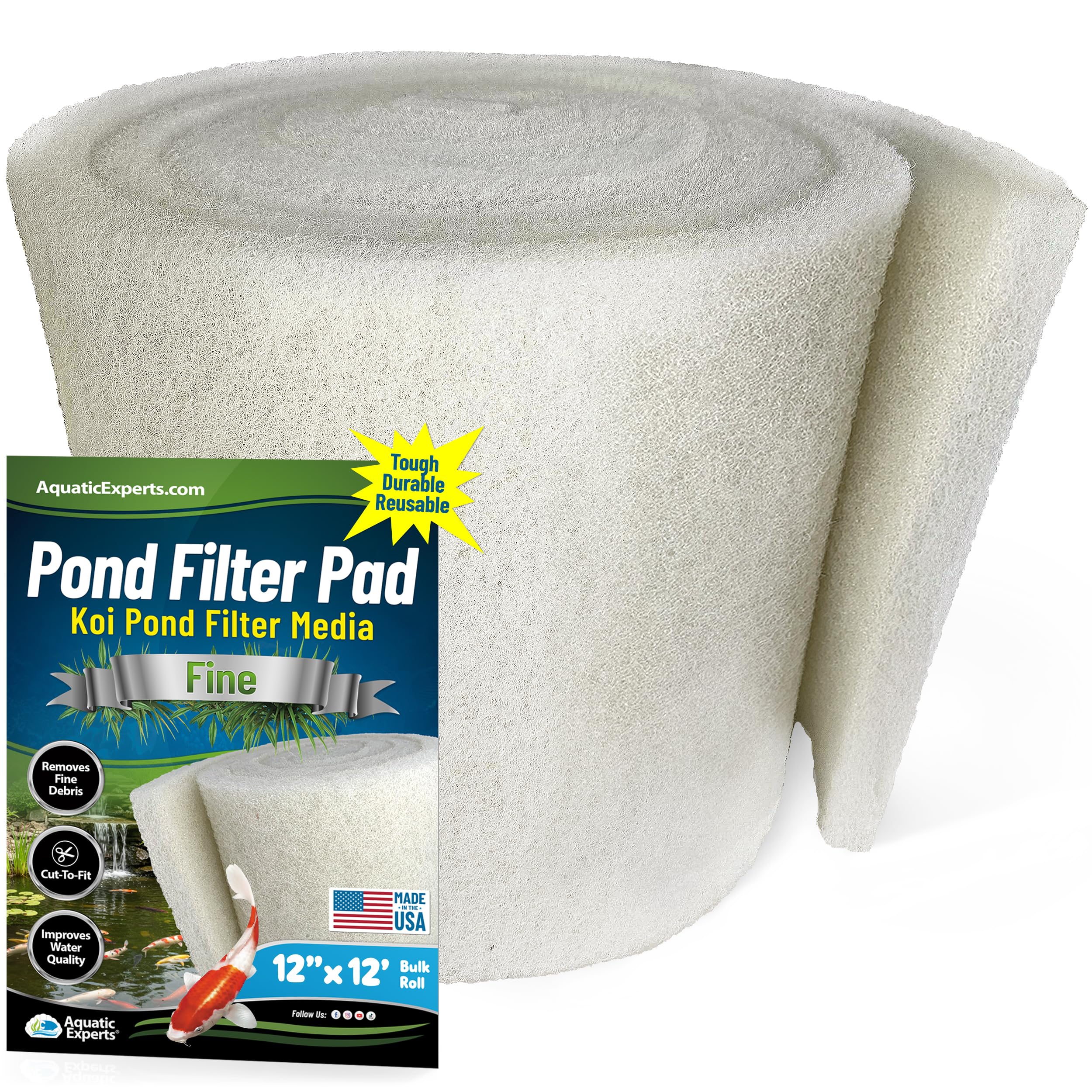 Pond Filter Material Rolls Amazon.com: Premium Aquarium Filter Media