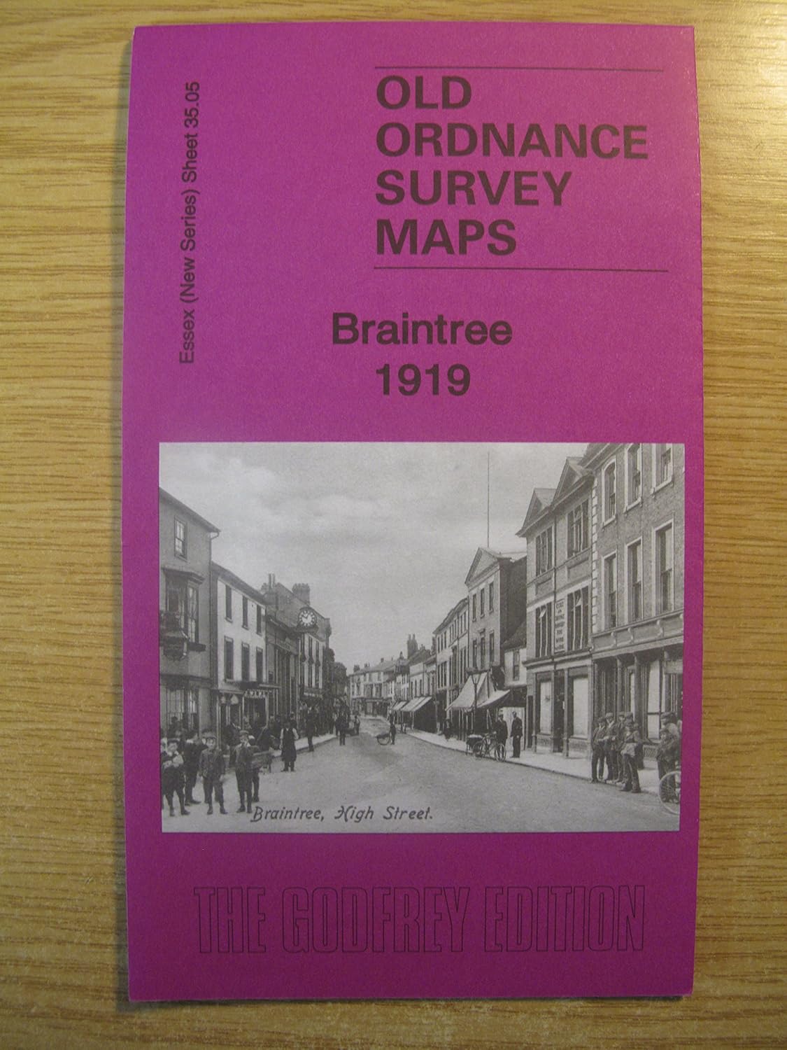 MAP OF BRAINTREE 1919: Amazon.co.uk: AG MAPS: 9781787210776: Books