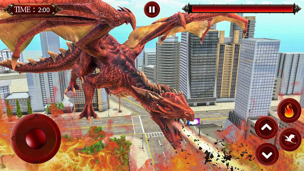 Flying Dragon Robot Transformation: Robot games 3D - App on the Amazon ...