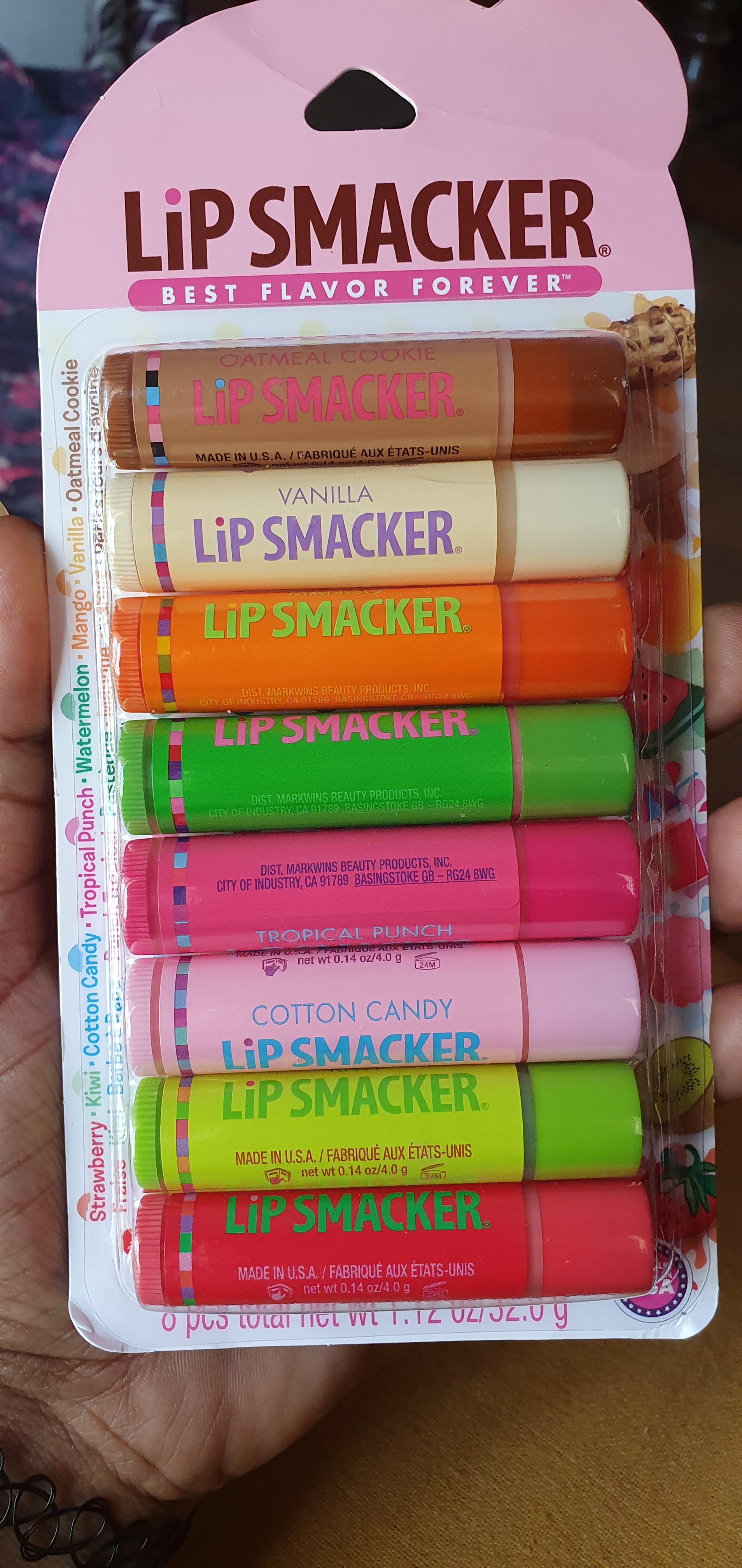 Buy Lip Smacker Original Flavors Party Pack Lip Glosses, 8 Count Online ...