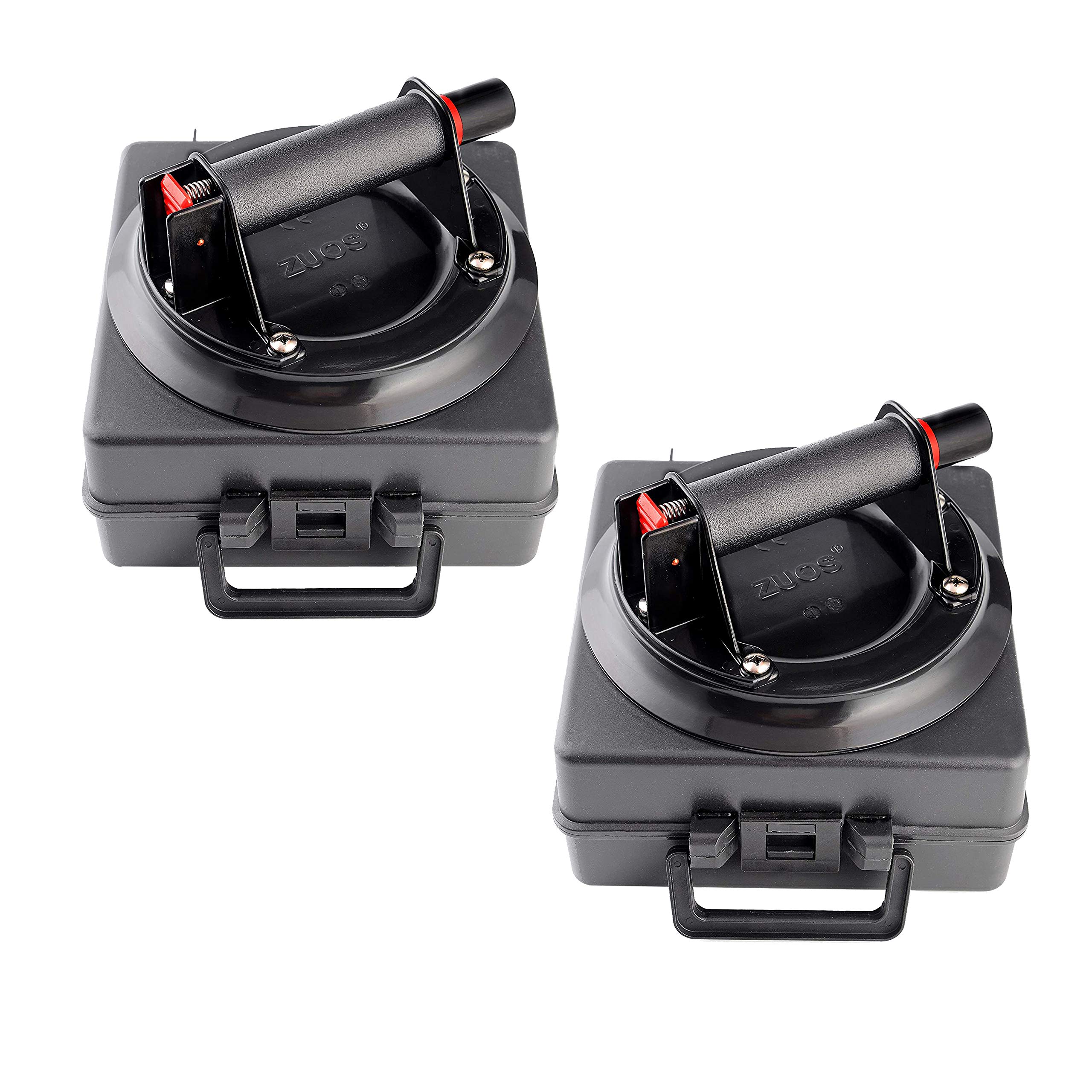 Snapklik.com : ZUOS 8" Glass Suction Cup (2-PCS) Heavy Duty Hand-held ...